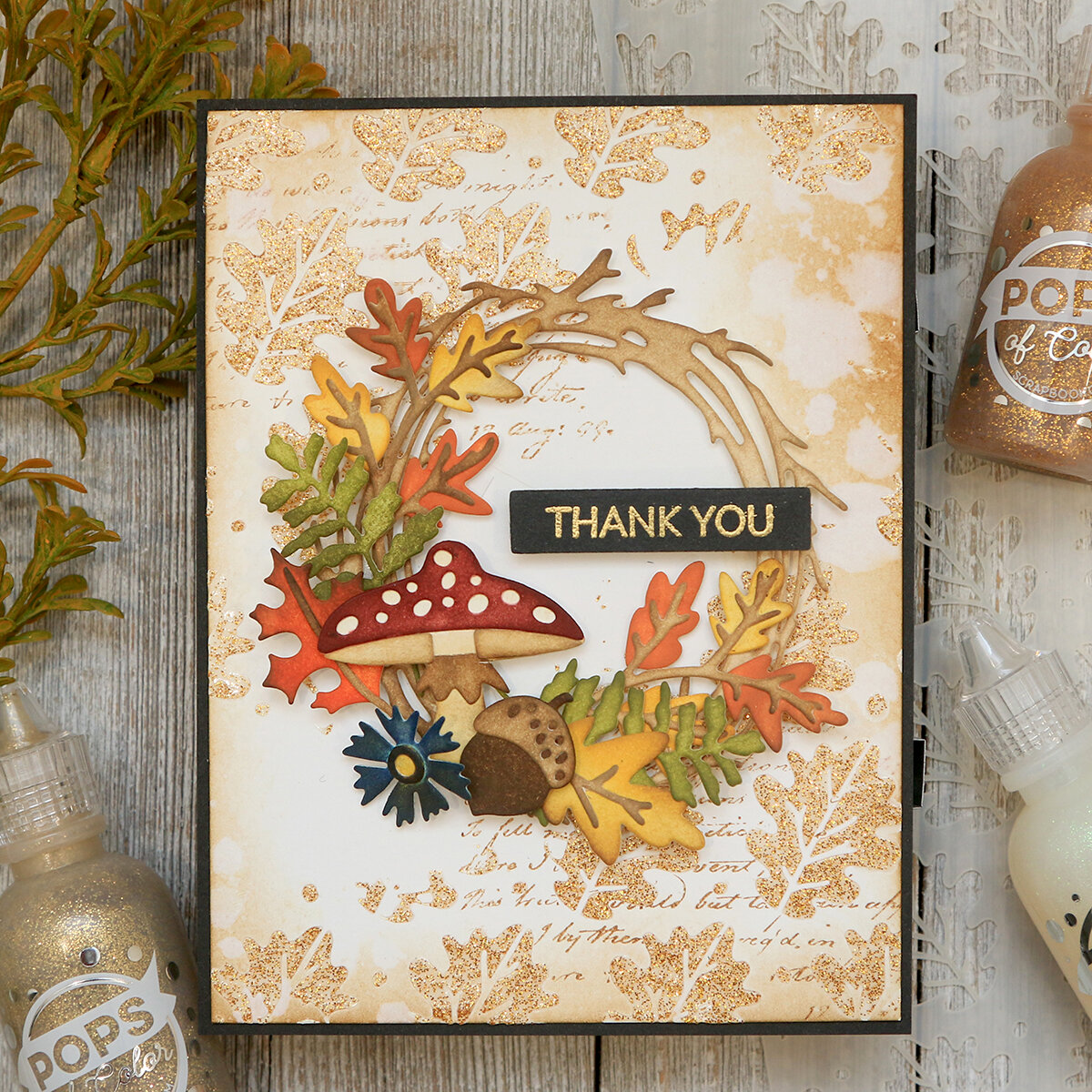 Thank You Fall Card - Project Idea - Scrapbook.com