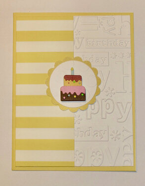 Project Ideas for Provo Craft - Cuttlebug - Embossing Folder - Happy ...