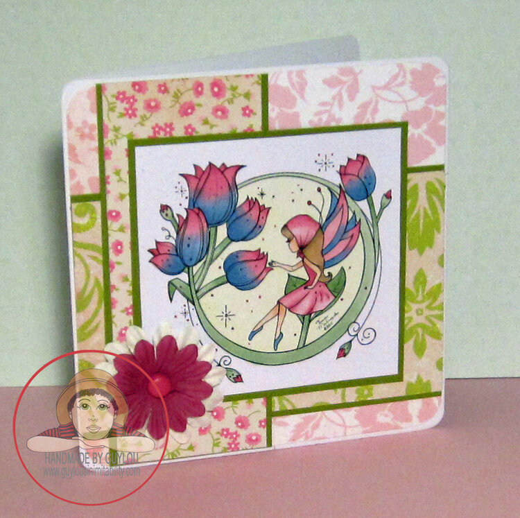 BD card for a friend - Project Idea - Scrapbook.com