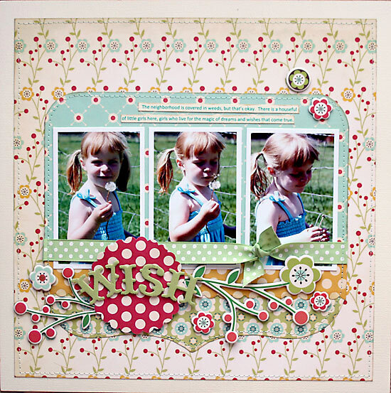 Wish **Cosmo Cricket** - Project Idea - Scrapbook.com