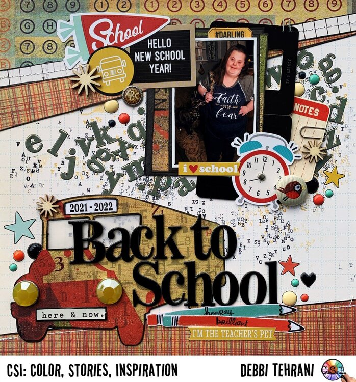 Back to School - Project Idea - Scrapbook.com