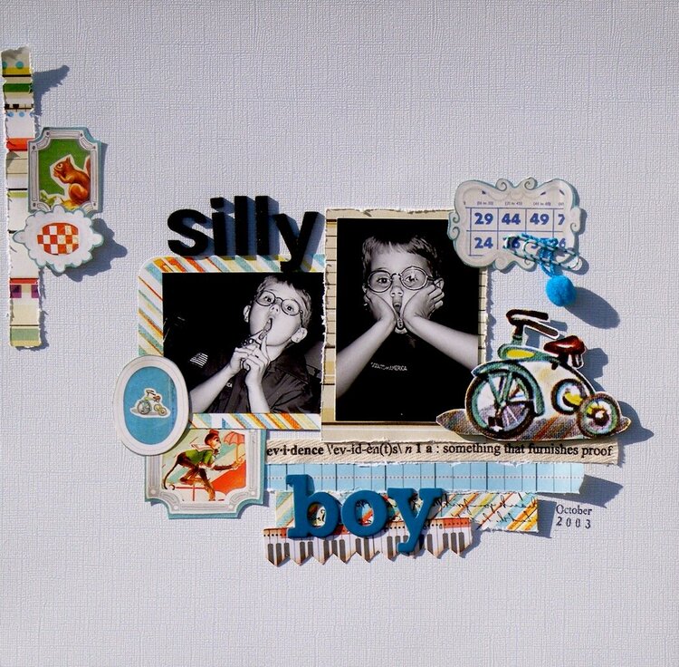 Silly Boy - Project Idea - Scrapbook.com