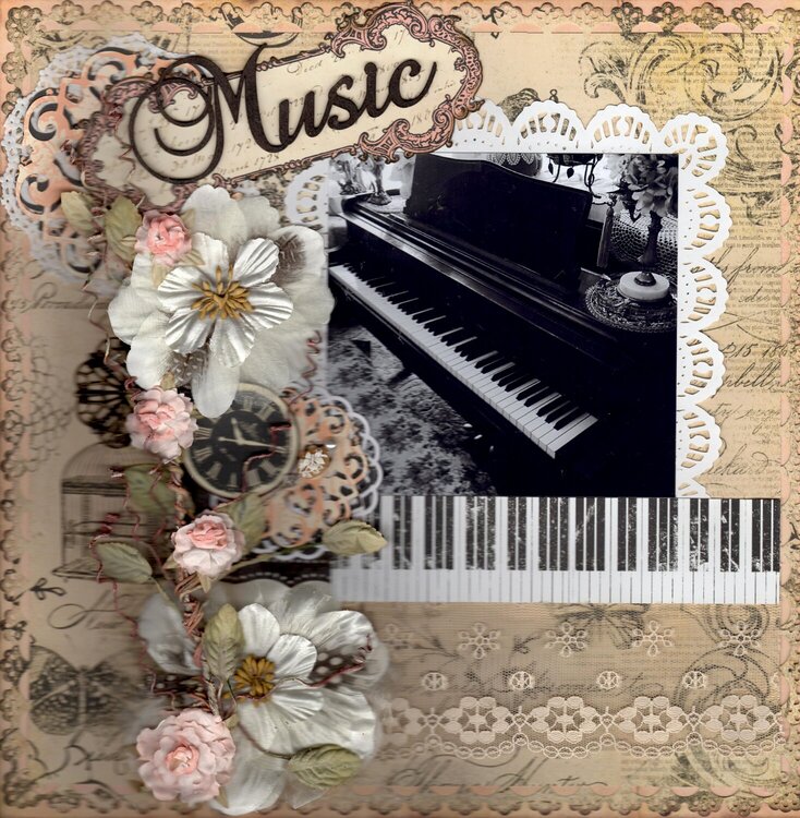 Our Piano - Project Idea - Scrapbook.com