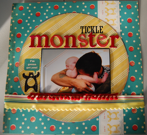 Tickle Monster - Project Idea - Scrapbook.com