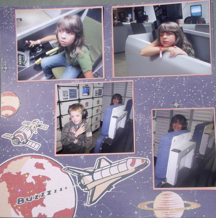 NASA Space Camp Layout Page 2 - Project Idea - Scrapbook.com