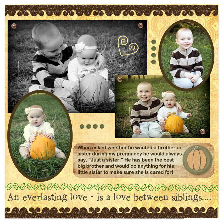 Sibling Love - Project Idea - Scrapbook.com