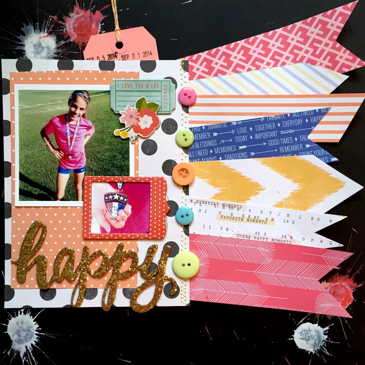 Happy - Project Idea - Scrapbook.com
