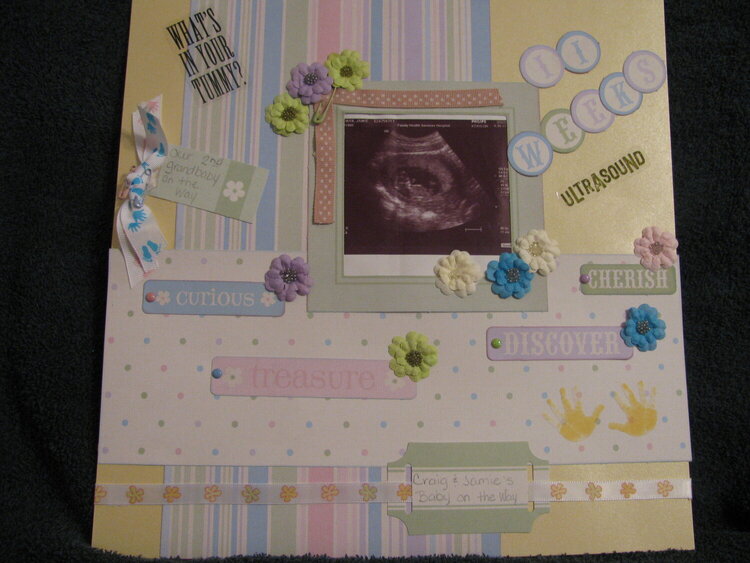 Baby layout - Project Idea - Scrapbook.com