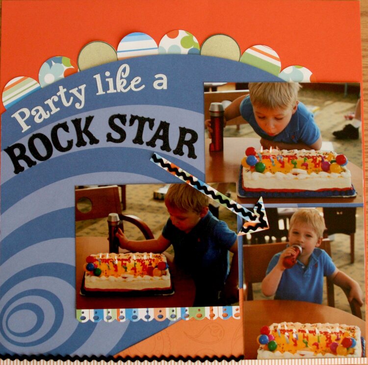 Party like a Rock Star - Project Idea - Scrapbook.com
