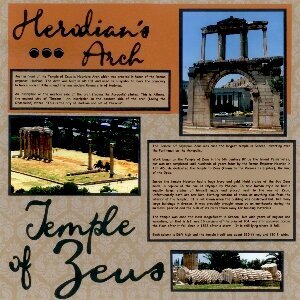 Athens, Greece - Page 3 - Project Idea - Scrapbook.com