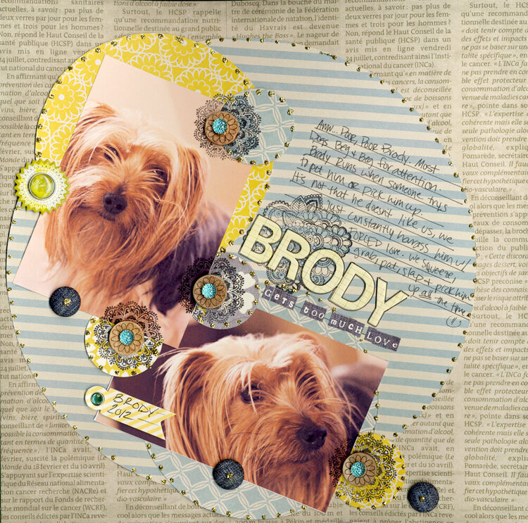 Brody Gets Too Much Love - Project Idea - Scrapbook.com