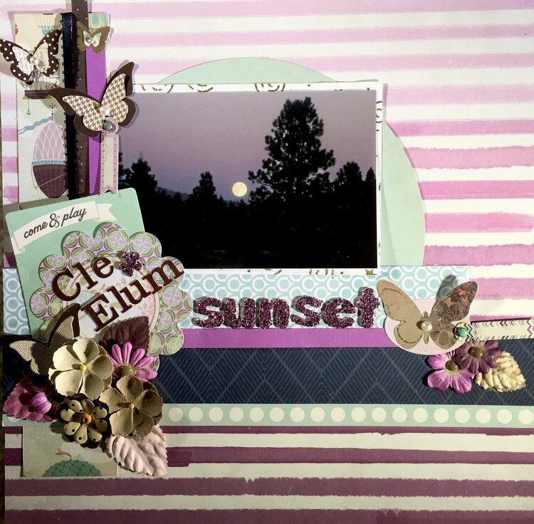 Sunset - Project Idea - Scrapbook.com