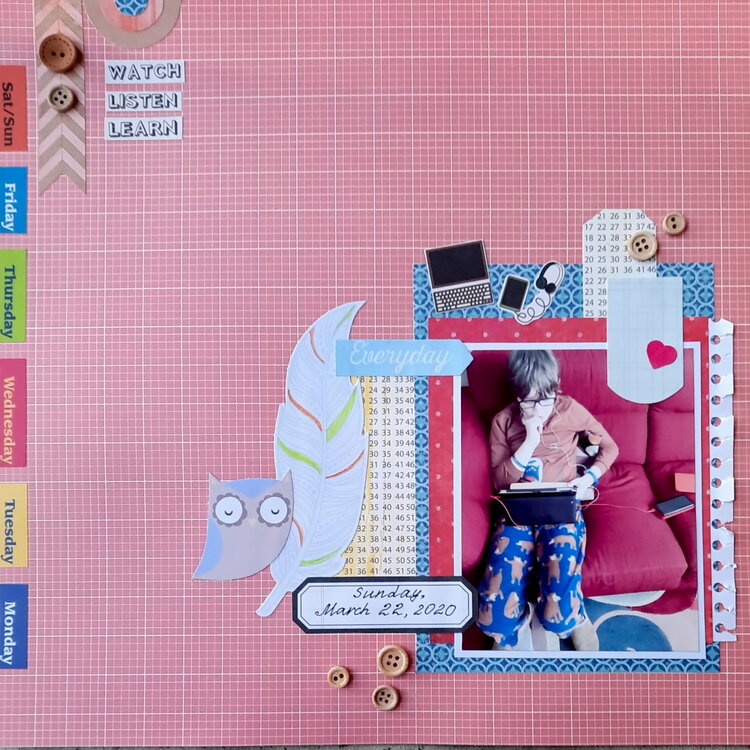 Watch. Listen. Learn. - Project Idea - Scrapbook.com