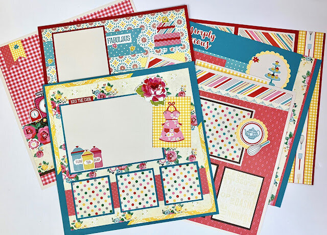Recipe & Cooking Scrapbook Layouts - Project Idea - Scrapbook.com