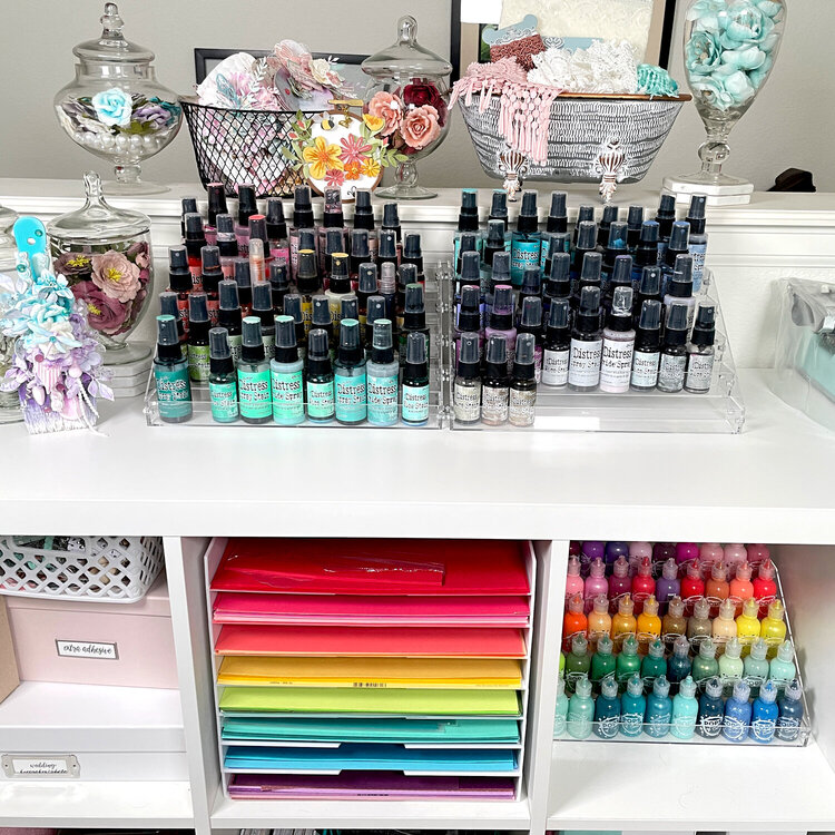 Organization for Distress Sprays and Pops of Color - Project Idea ...