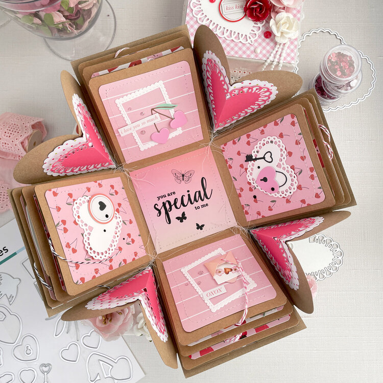Valentine Explosion Box - Project Idea - Scrapbook.com