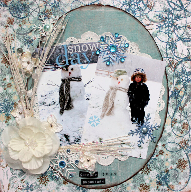snow day - Project Idea - Scrapbook.com