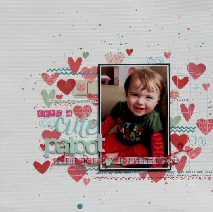 She's a Cute Patoot - Project Idea - Scrapbook.com