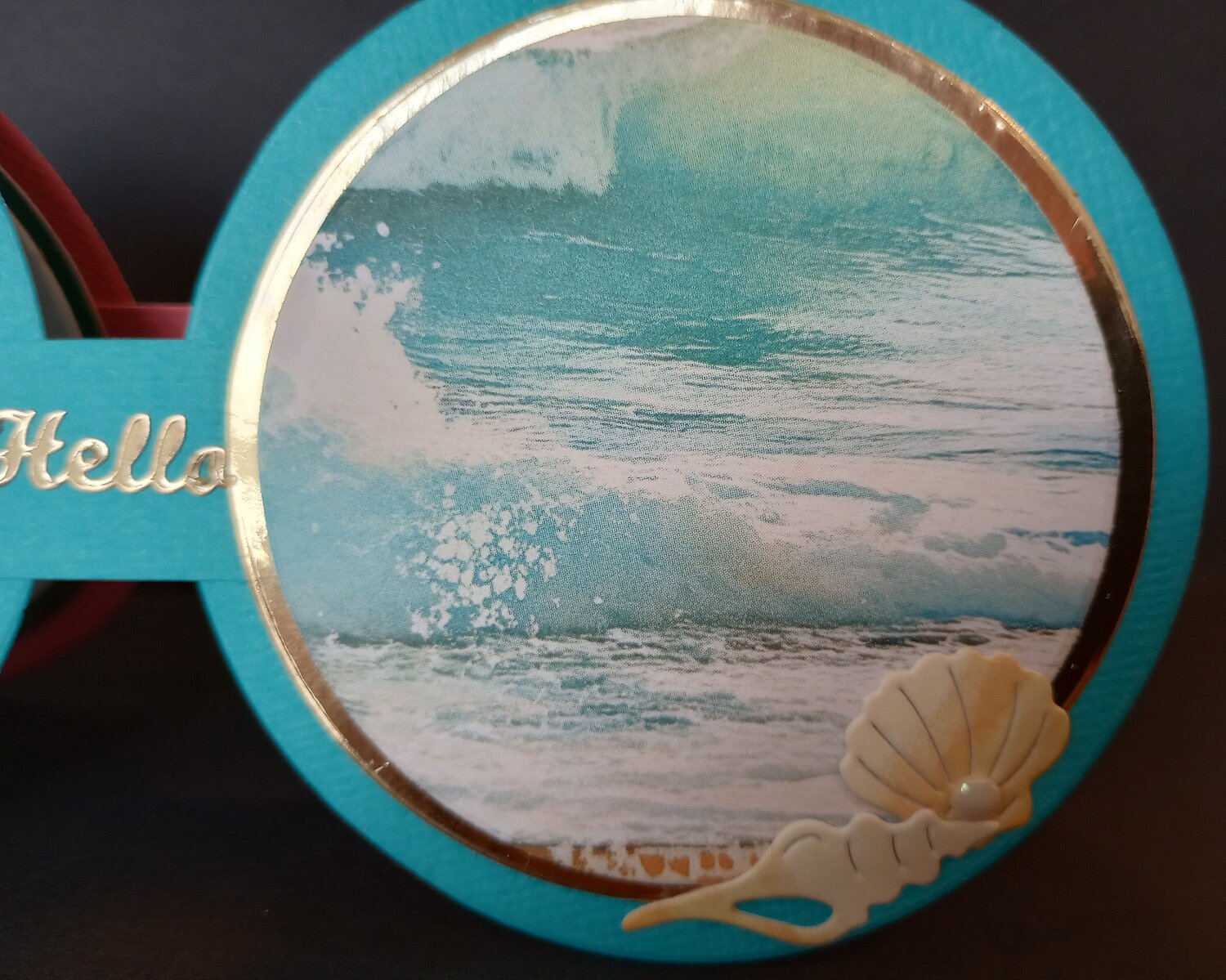 Beach Sight - a Shaped Card - Project Idea | Scrapbook.com