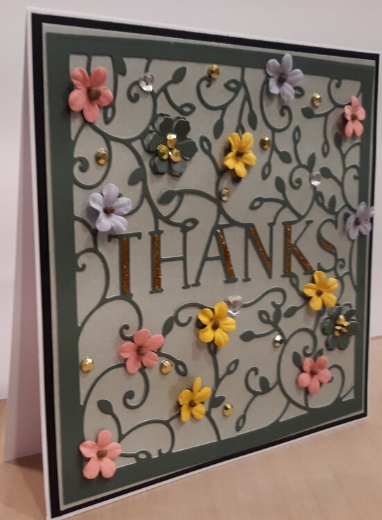 Thanks Card - Project Idea - Scrapbook.com