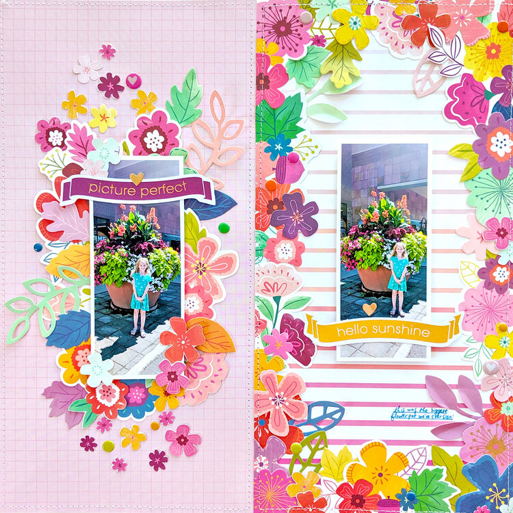Picture Perfect / Hello Sunshine - Project Idea - Scrapbook.com