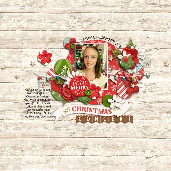 Christmas Concert - Project Idea - Scrapbook.com