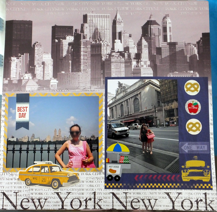 New York New York - Project Idea - Scrapbook.com