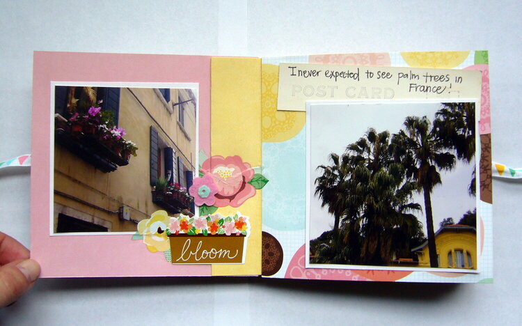 Europe Mini Album *Dear Lizzy Spring* - Project Idea - Scrapbook.com