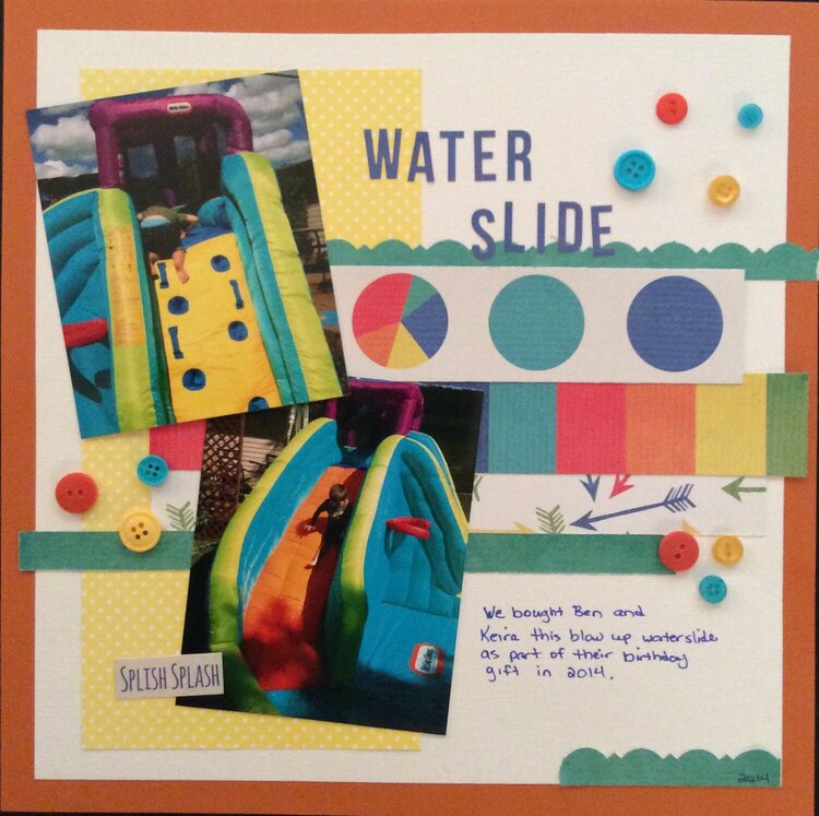 Water slide - Project Idea - Scrapbook.com