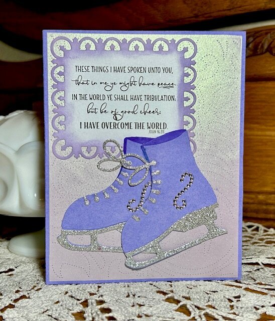 Altenew Winter Ice Skates - Project Idea - Scrapbook.com