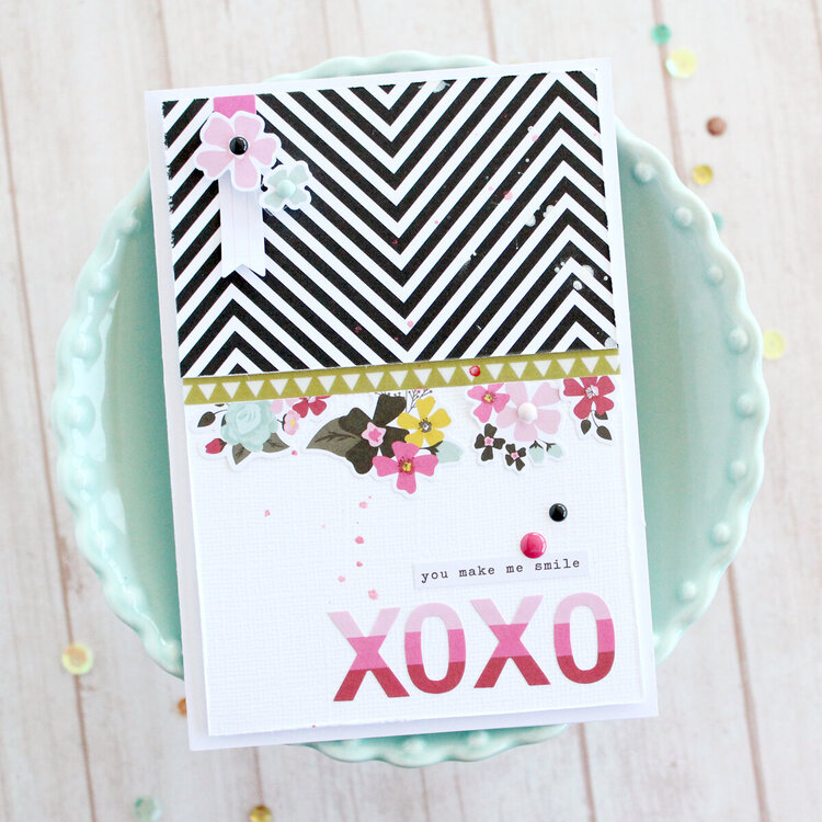 XOXO Card - Project Idea - Scrapbook.com