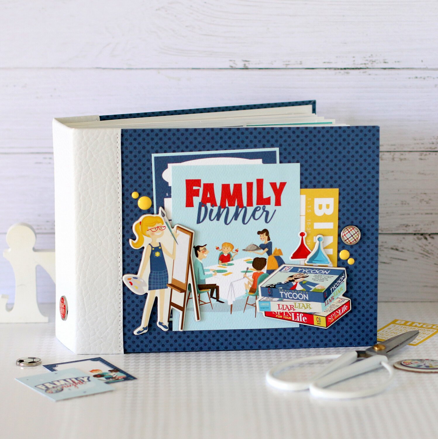 Family Time Mini Book - Project Idea - Scrapbook.com