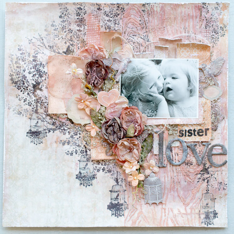 Sister's Love Layout - Project Idea - Scrapbook.com