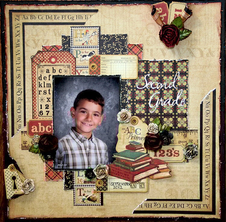 Second Grade - Project Idea - Scrapbook.com