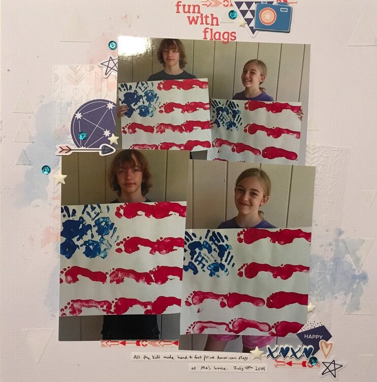 Fun With Flags - Project Idea - Scrapbook.com
