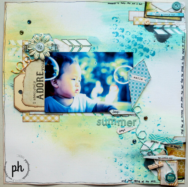 lazy summer days - Project Idea - Scrapbook.com
