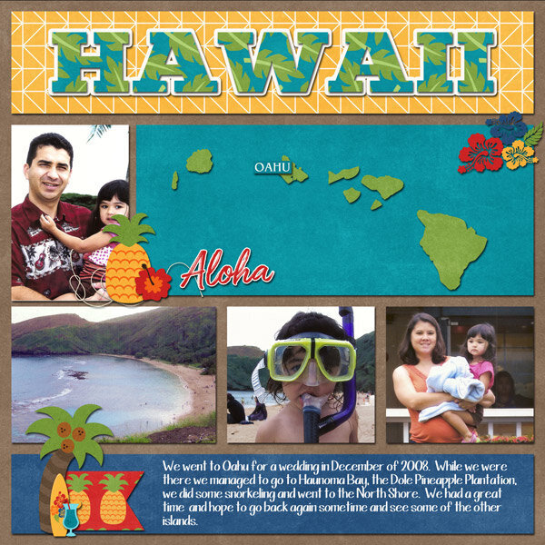 Hawaii - Project Idea - Scrapbook.com