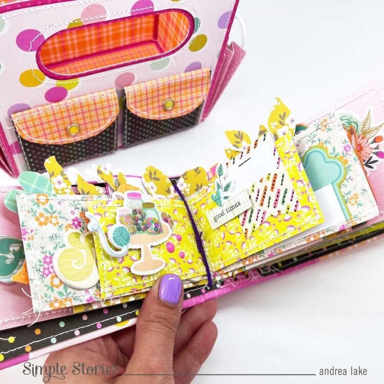 Let's Get Crafty Tote Bag and Mini Album - Project Idea - Scrapbook.com