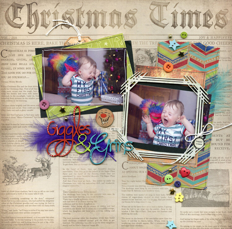 Giggles & Grins - Project Idea - Scrapbook.com