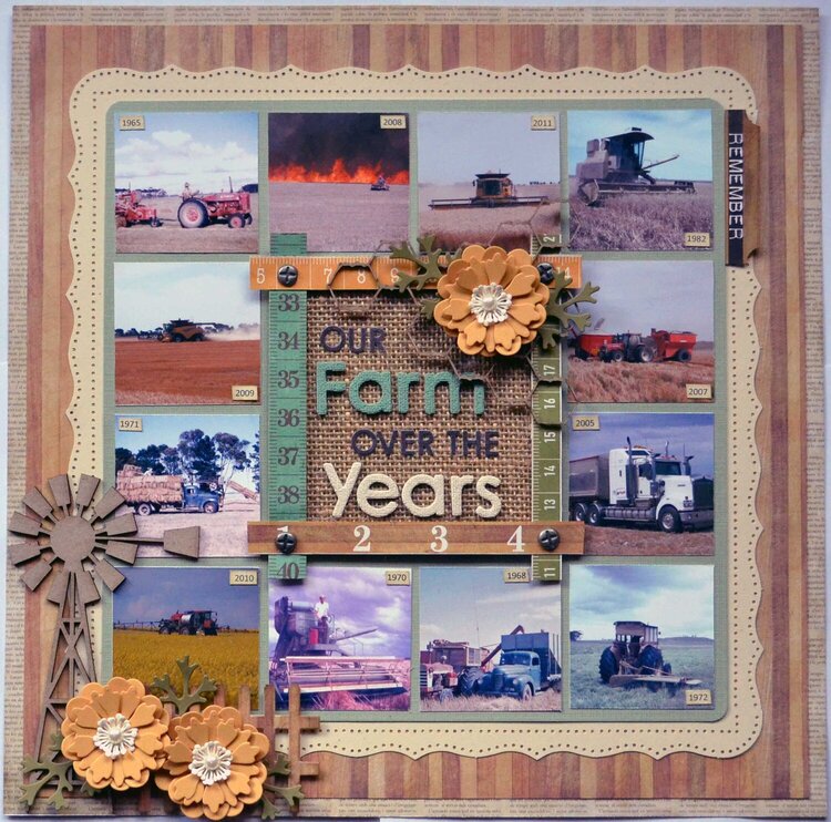 ~Australian Scrapbook Ideas Magaizine~ 'Our farm over the years ...