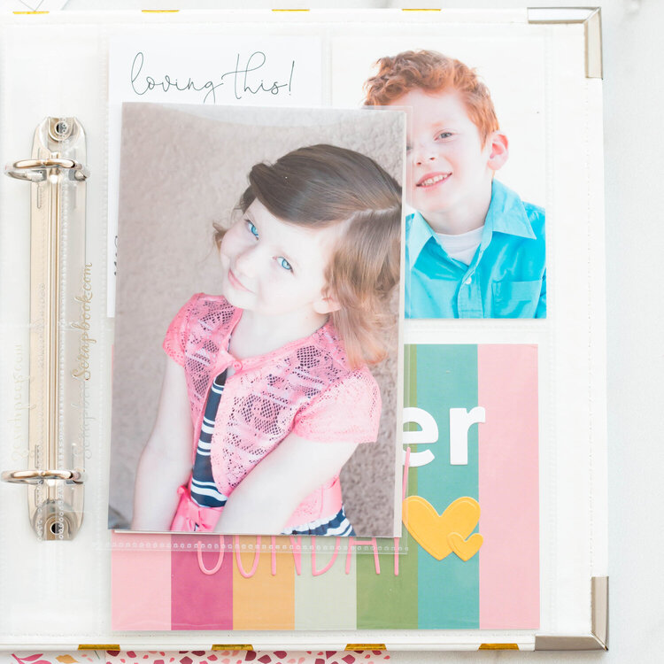 Simple Scrapbooks Pocket Page Layout - Project Idea - Scrapbook.com