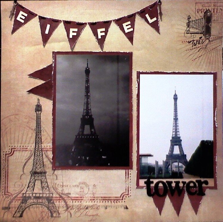 Eiffel Tower - Project Idea - Scrapbook.com
