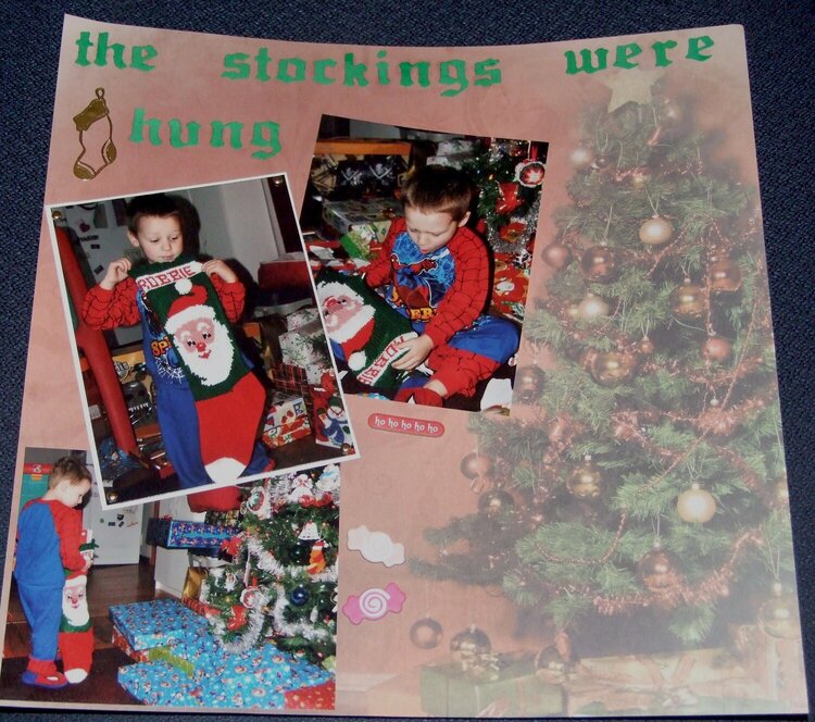 The stockings were hung - Project Idea - Scrapbook.com