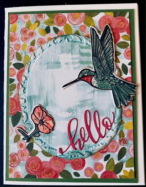 Hummingbird Hello - Project Idea - Scrapbook.com