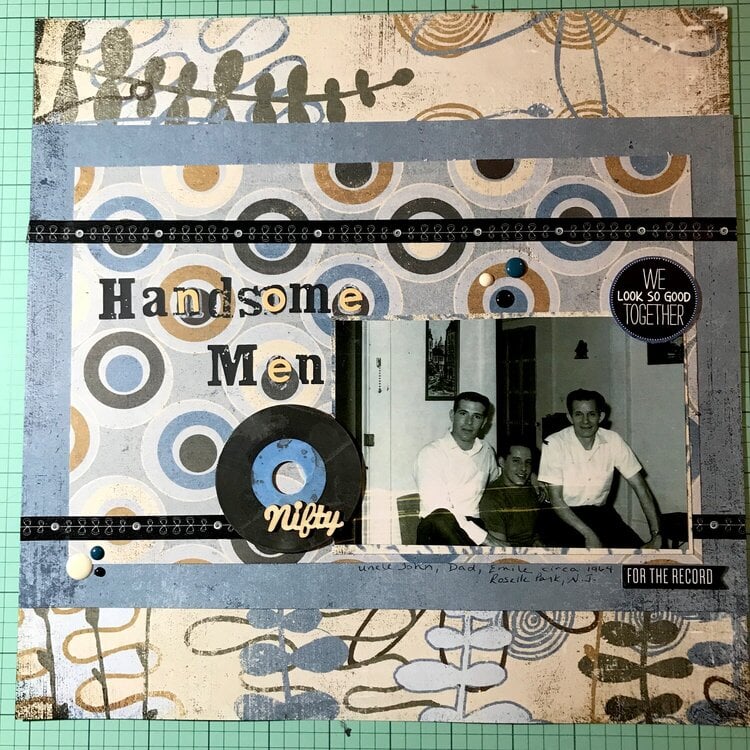 Handsome Men - Project Idea - Scrapbook.com