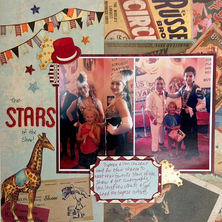 Circus layout - Project Idea - Scrapbook.com