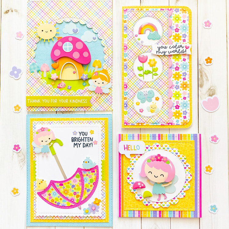 Fairy Garden Card Set - Project Idea - Scrapbook.com