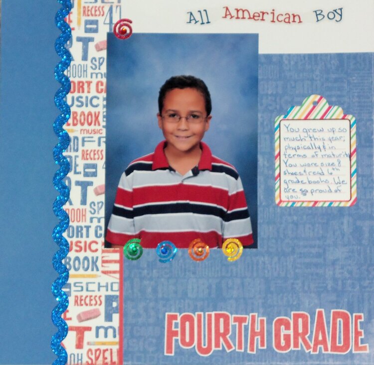ReTo 4th Grade - Project Idea - Scrapbook.com