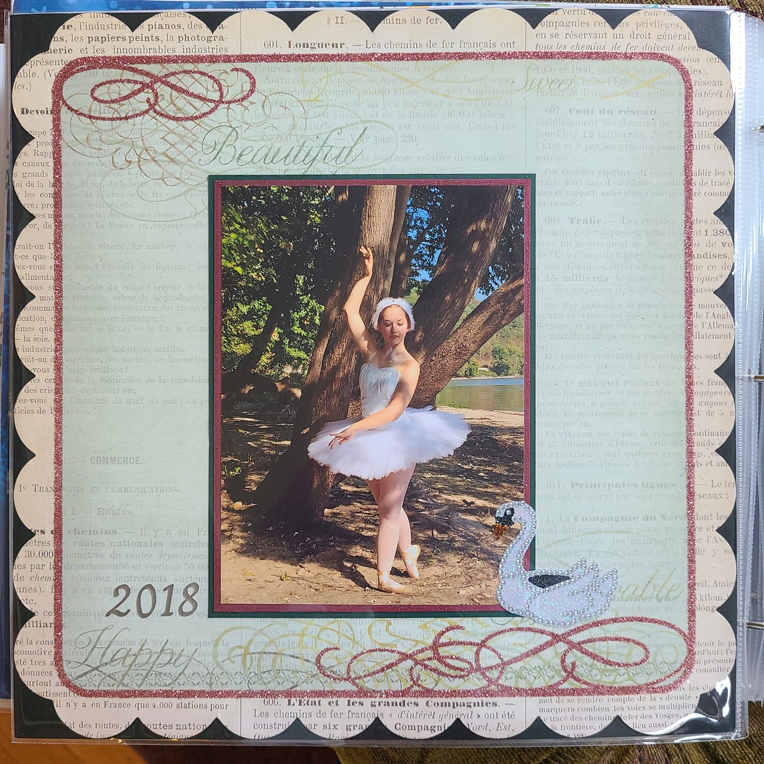 Swan lake photo shoot - Project Idea - Scrapbook.com