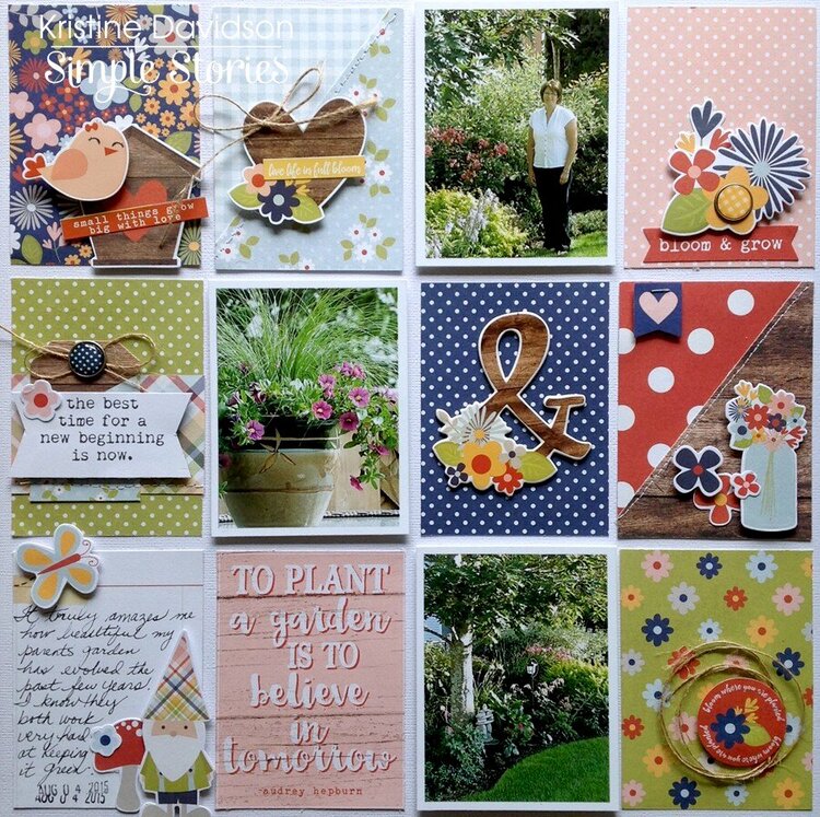 Bloom & Grow - Project Idea - Scrapbook.com